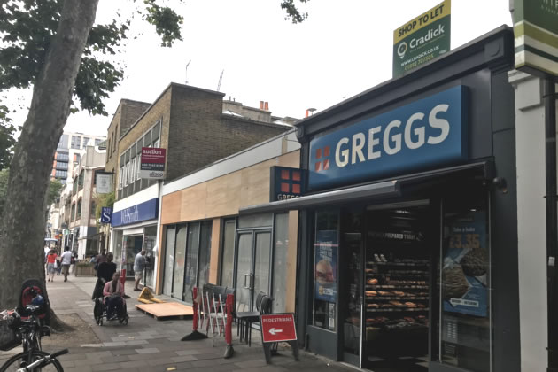 Greggs Plans to Move Next Door on High Road
